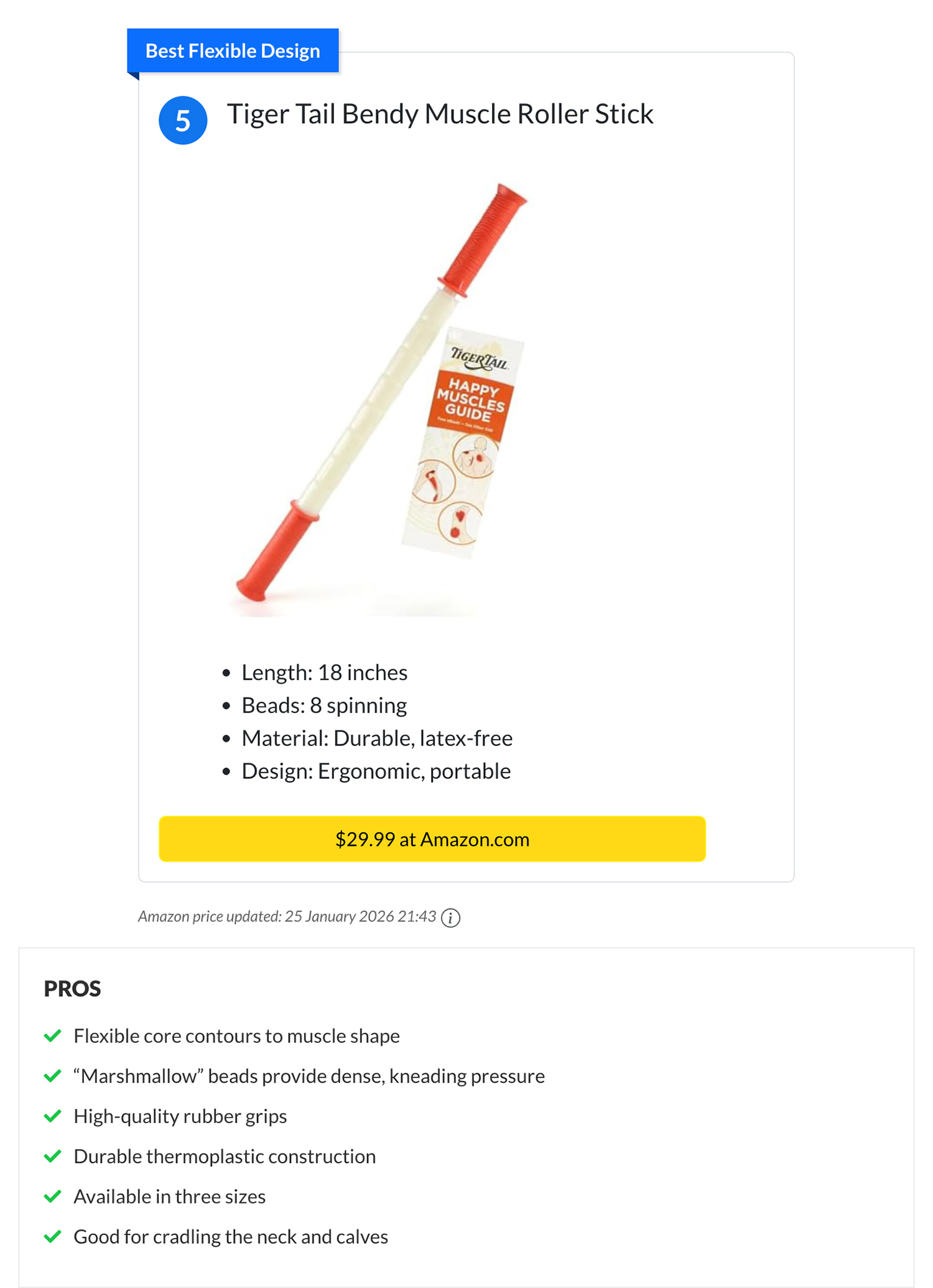 Dr. Body Gadget — 10 Best Muscle Roller Sticks for Recovery in 2026 ...